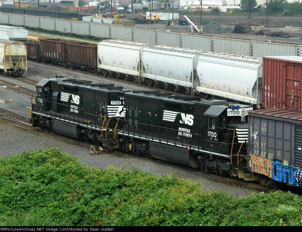 NS EMD SD45-2's 1702 & 1700